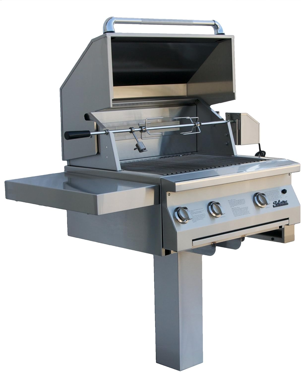 Review Solaire 30-Inch Infrared Natural Gas In-Ground Post Grill with ...