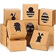 Amazon.com: Tinlade 24 Pcs Easter Treat Boxes Kraft Cardboard Box with ...