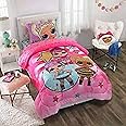 Amazon.com: Franco LOL Surprise Comforter with Plush Reverse, Twin/Full ...