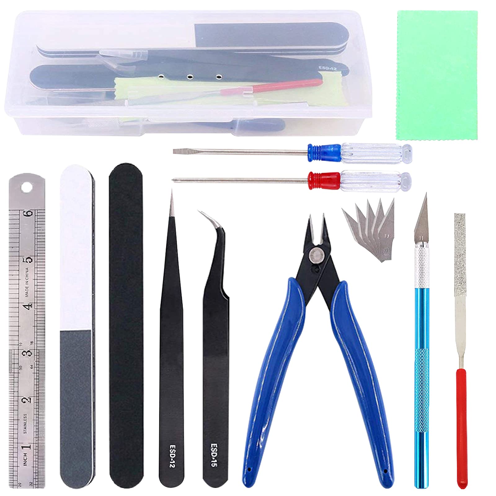 Mua 15Pcs Gundam Model Tool Kit Gunpla Tools Gundam Modeler Basic Tool ...