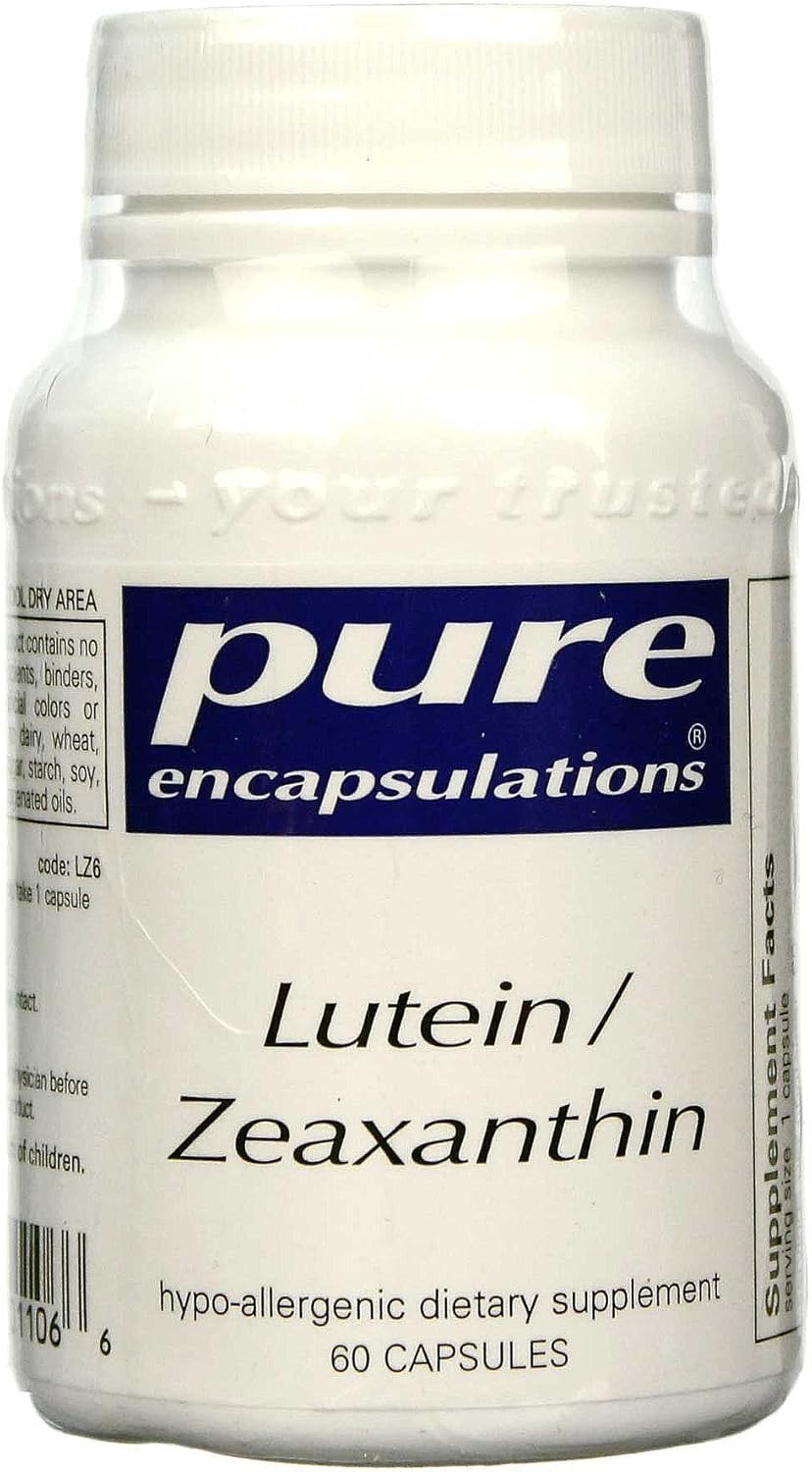 Pure Encapsulations - Lutein/Zeaxanthin - High Strength Blend for ...