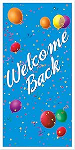 Amazon.com: Welcome Back Door Cover Party Accessory (Value 3-Pack ...