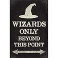 Amazon.com: Wizards Only Beyond This Point, Poster Print: Posters & Prints
