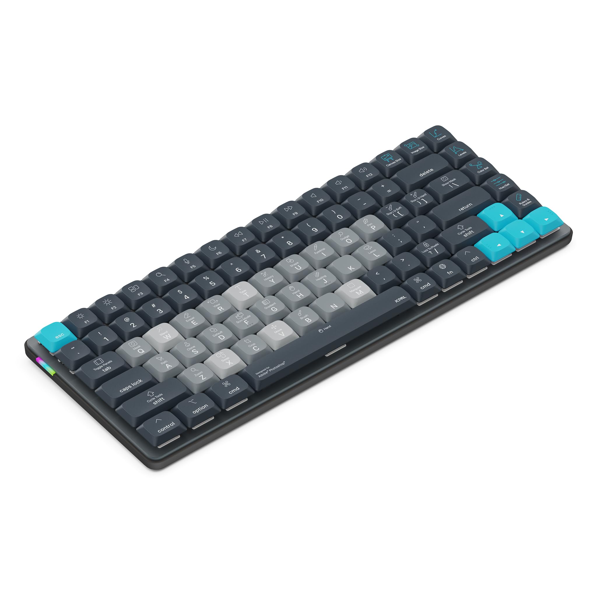 Mua JCPAL Adobe Photoshop Keyboard • Dash Wireless Shortcut Keyboard ...