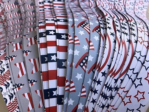 Patterned Paper Strips ~Froebel Stars, Weaving, Moravian, German Stars ...