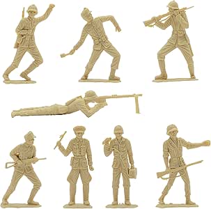 Amazon.com: BMC Classic MPC German Plastic Army Men - Tan 36pc WW2 ...