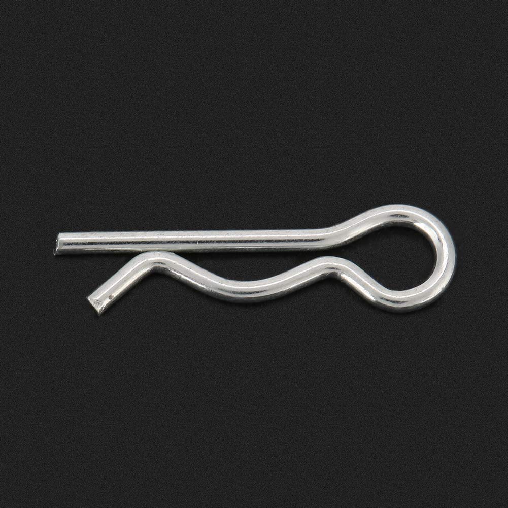 1.220mm R Type Cotter Pin Clips Zinc Plated Retaining Pins Spring Clips ...