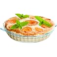 Amazon.com: SinHi Mini Glass Pie Plate, Mini Glass Pie Pan For Baking ...
