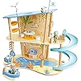 Amazon.com: Hape Ocean Rescue Playset, Green Planet Explorers | Ocean ...