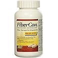 Amazon.com : Fibercon Fiber Therapy For Regularity -- 140 Caplets ...