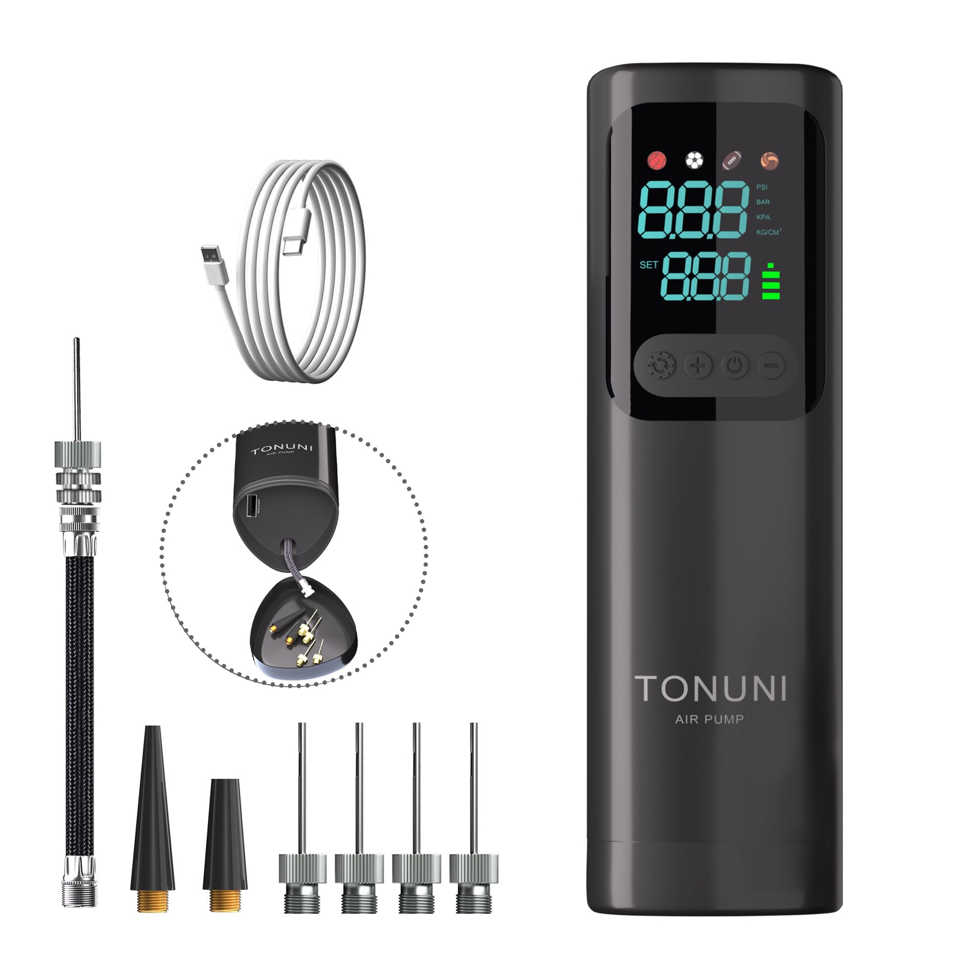 Mua Electric Ball Pump,Portable Air Pump Ball Pump Inflator Needles ...