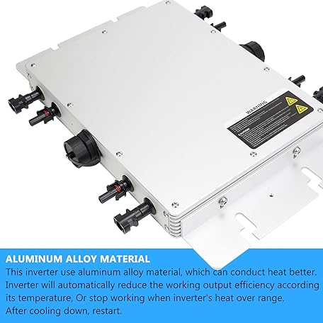 Mua 1400W Solar Grid Tie Inverter Microinverter Waterproof Self Cooling ...