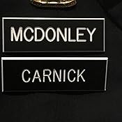 Amazon.com: Custom Name Plate for Army Service Uniform ASU - SCRATCH ...