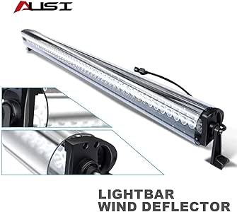 Amazon.com: AUSI 52/50 Inch LED Light Bar Cover Universal Wind Diffuser ...