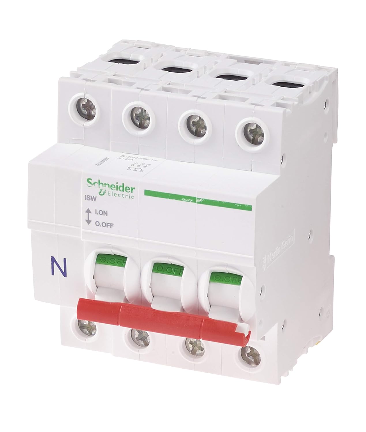 Schneider Electric LoadCentre KQ SE125SW3L 3 Pole + Neutral 125A switch ...