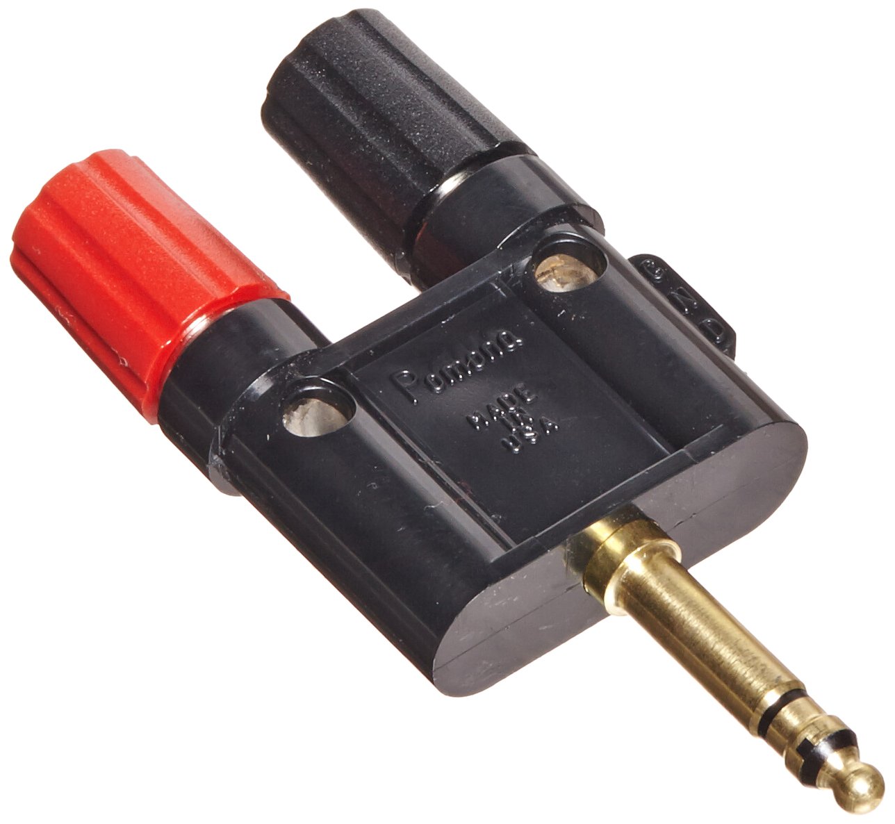 Pomona 5001/POM Binding Posts to Miniature (Bantam) Plug Adapter, 2.74 ...