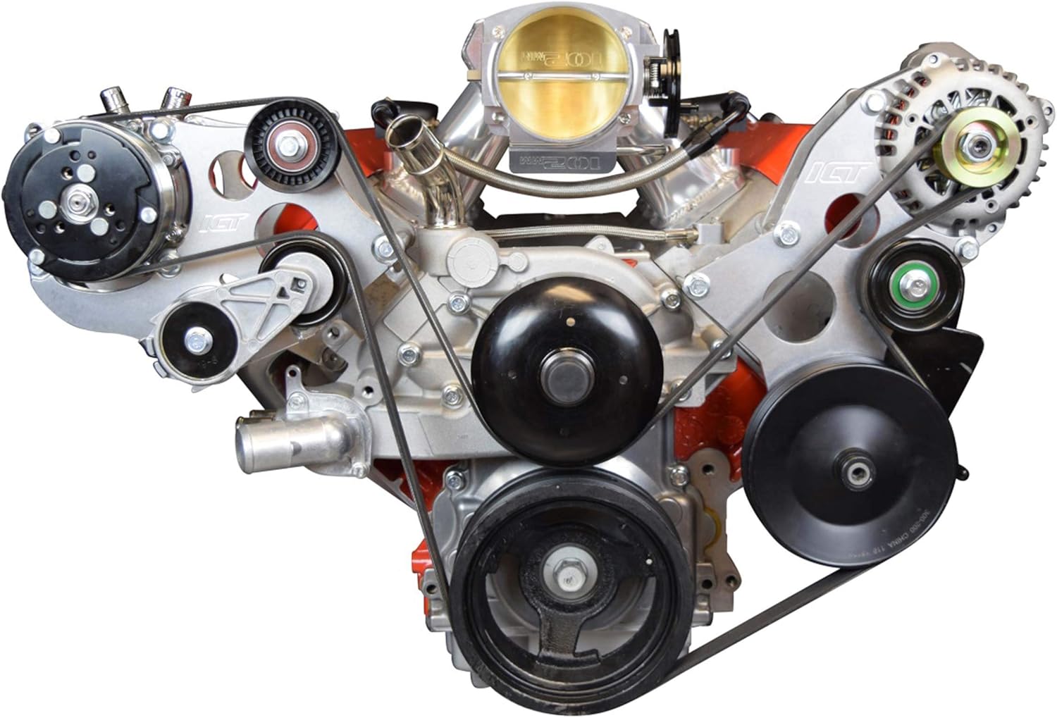 LS - Sanden 508 A/C Air Conditioner Compressor Bracket Kit LS1 LS3 LSX ...