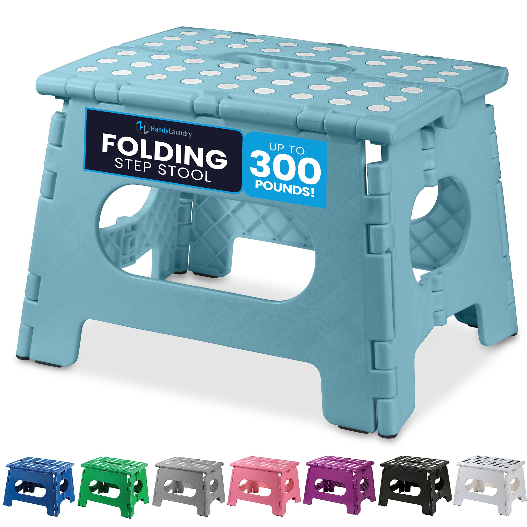 Handy Laundry Folding Lightweight Step Stool is Sturdy Enough to ...
