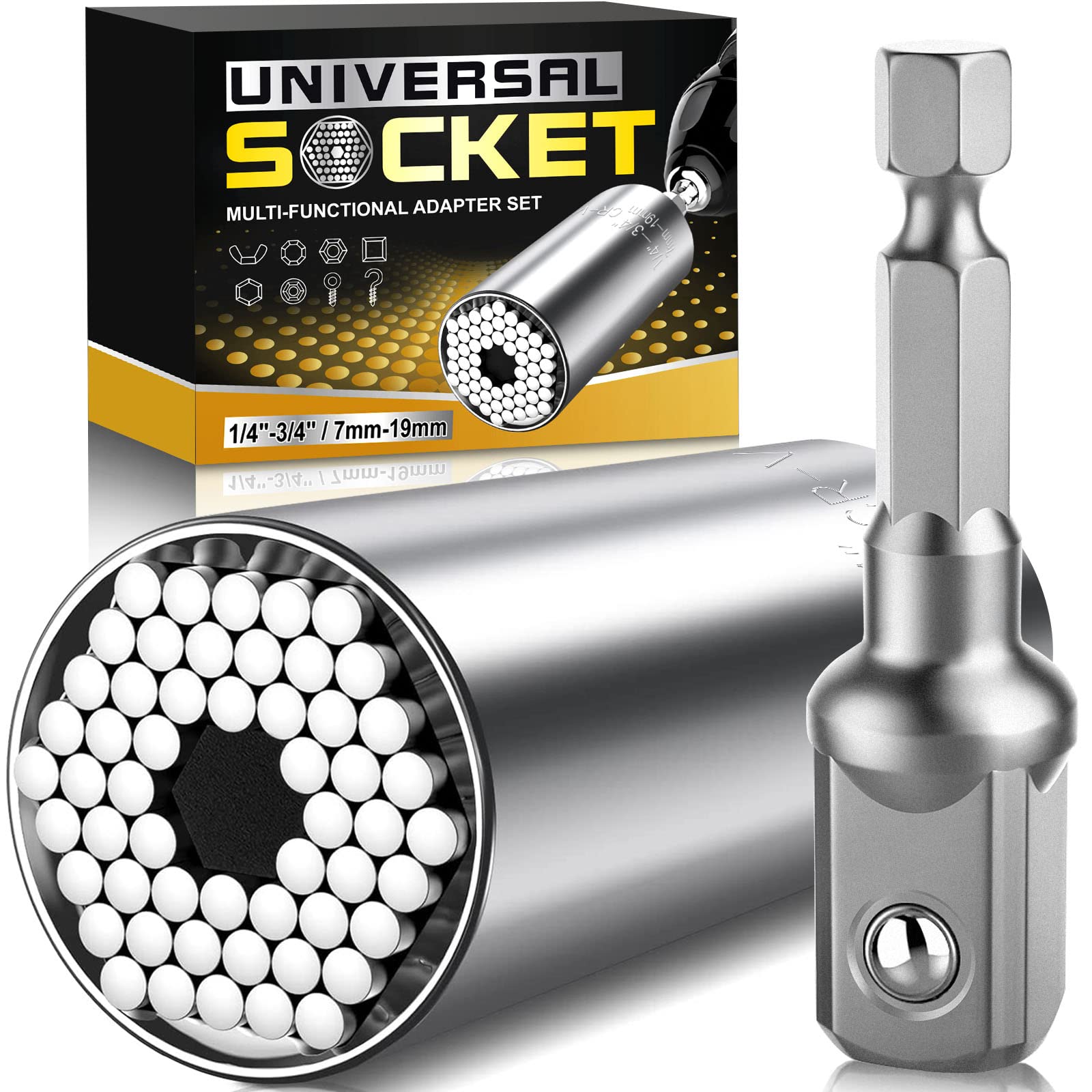 Stocking Stuffers for Men Adults, Super Universal Socket Tool Gifts for ...