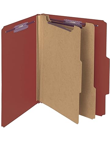 Classification folders without fasteners? : r/office