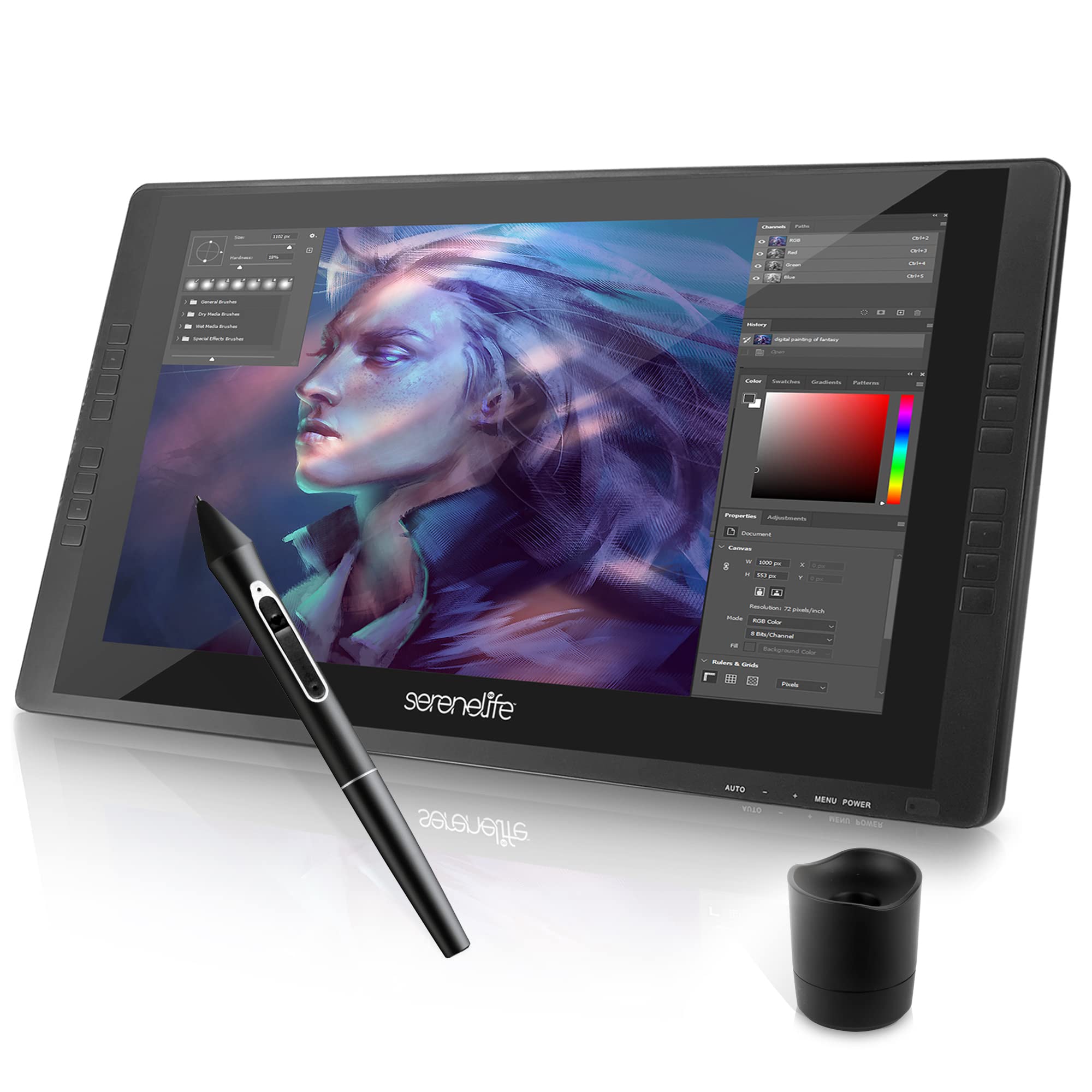 Mua SereneLife Graphic Tablet with Active Pen - 22" Full-Laminated ...