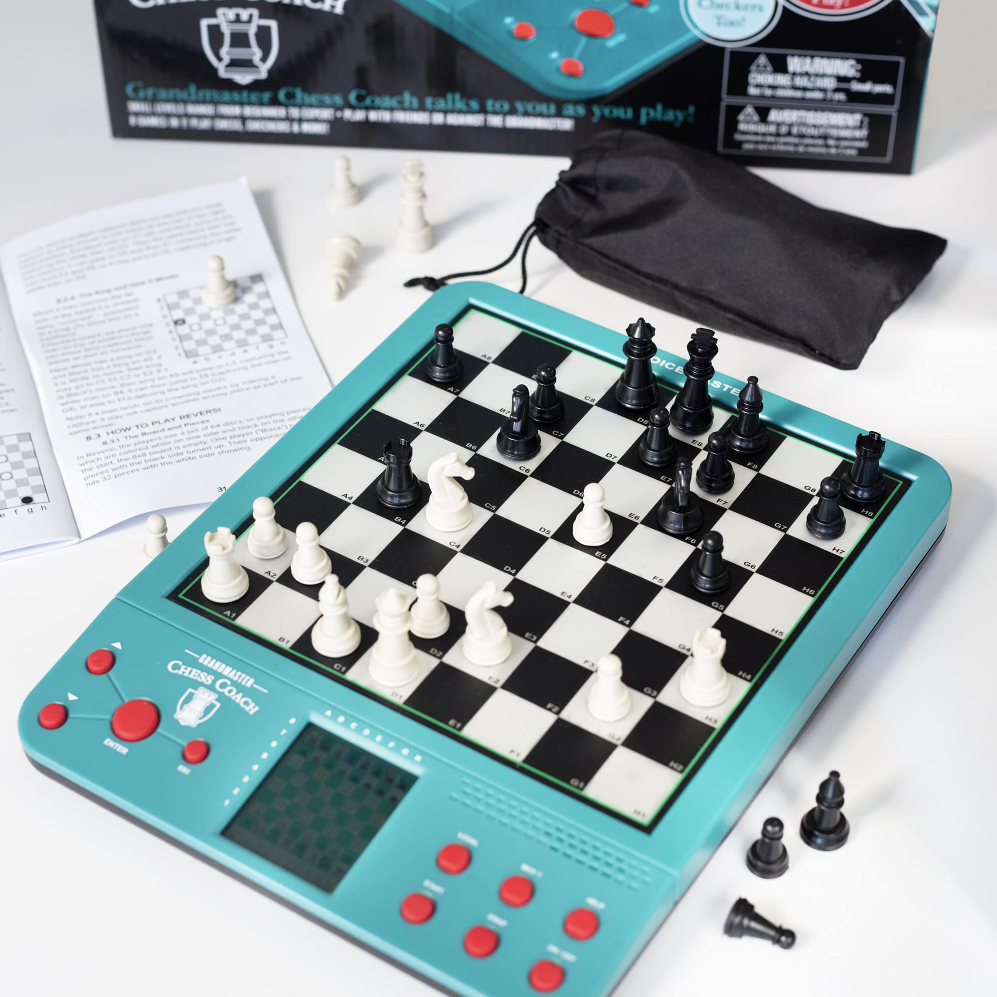 Mua Electronic Grandmaster Chess Game- Play Opponent, or Multi Level ...