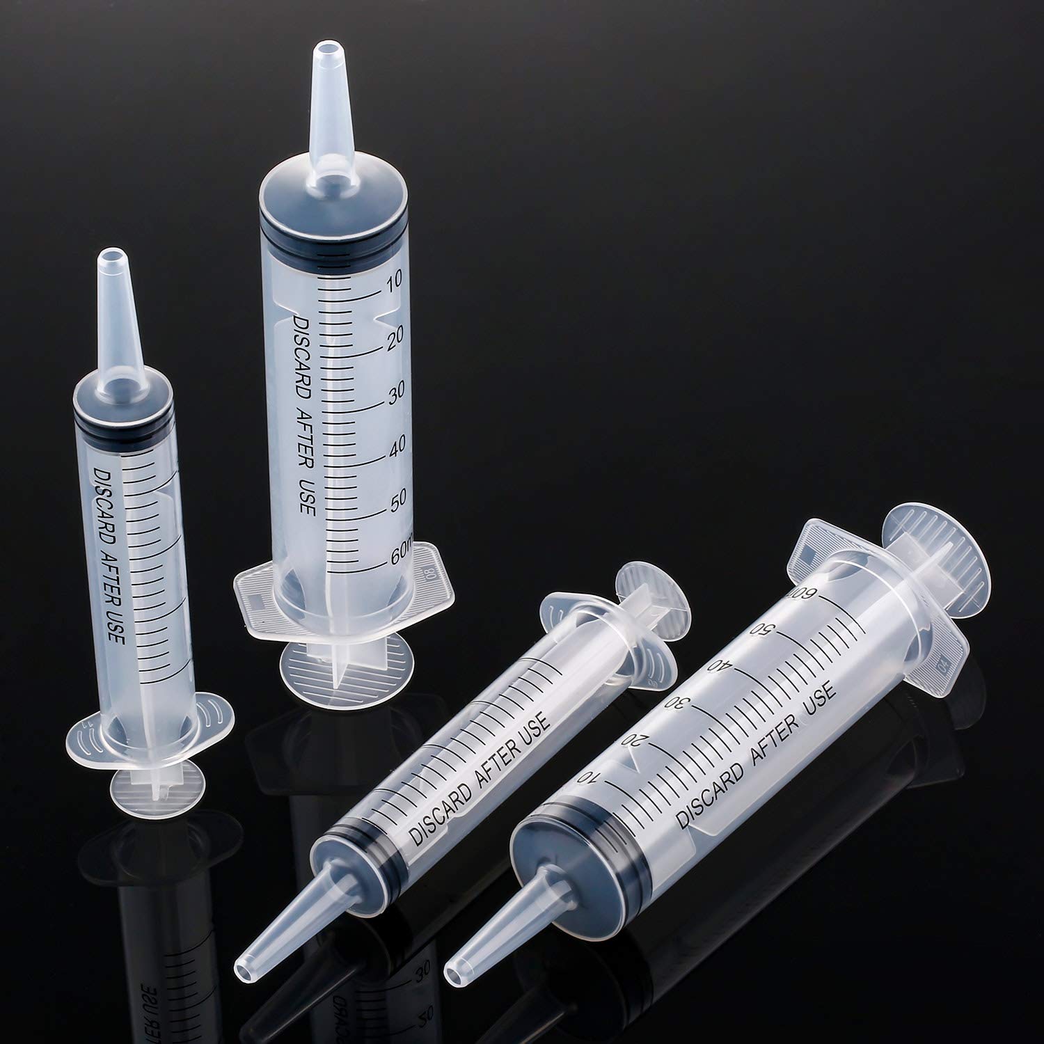 Mua Frienda Large Plastic Syringe 4 Pack Measuring Syringe Tools ...