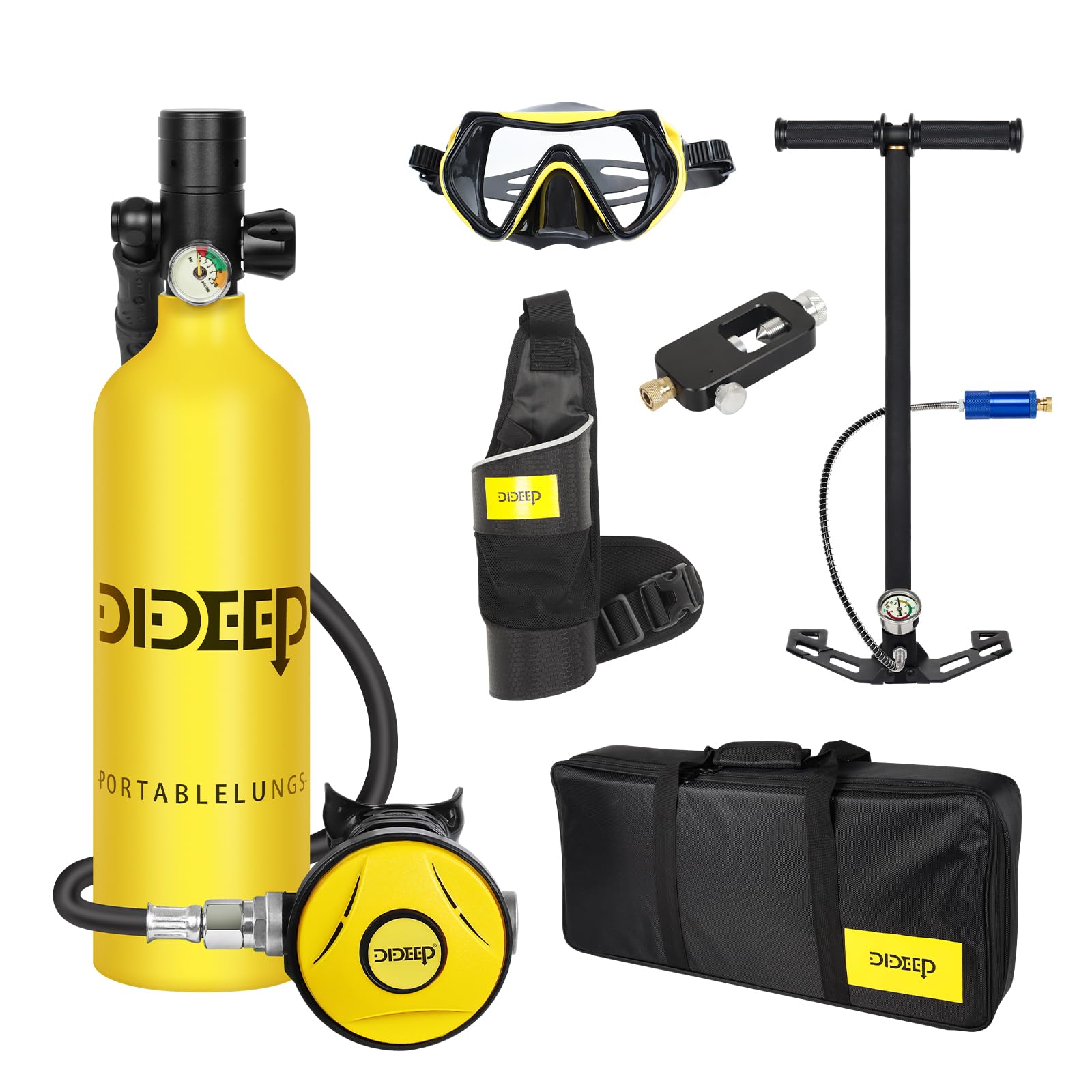 Mua DIDEEP Scuba Tank, 1L Mini Scuba Tank, Support About 15-20 Minutes ...