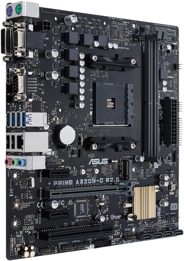 Asus Prime A320M-C R2.0 AM4 AMD A320 Micro ATX - Placa Base DDR4 HDMI ...