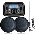 Amazon.com: HASDA Marine Bluetooth Radio Boat Car Stereo Dashboard ...