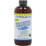 Amazon.com: Twinlab Norwegian Cod Liver Oil, Mint, 12 Fluid Ounce (355 ...