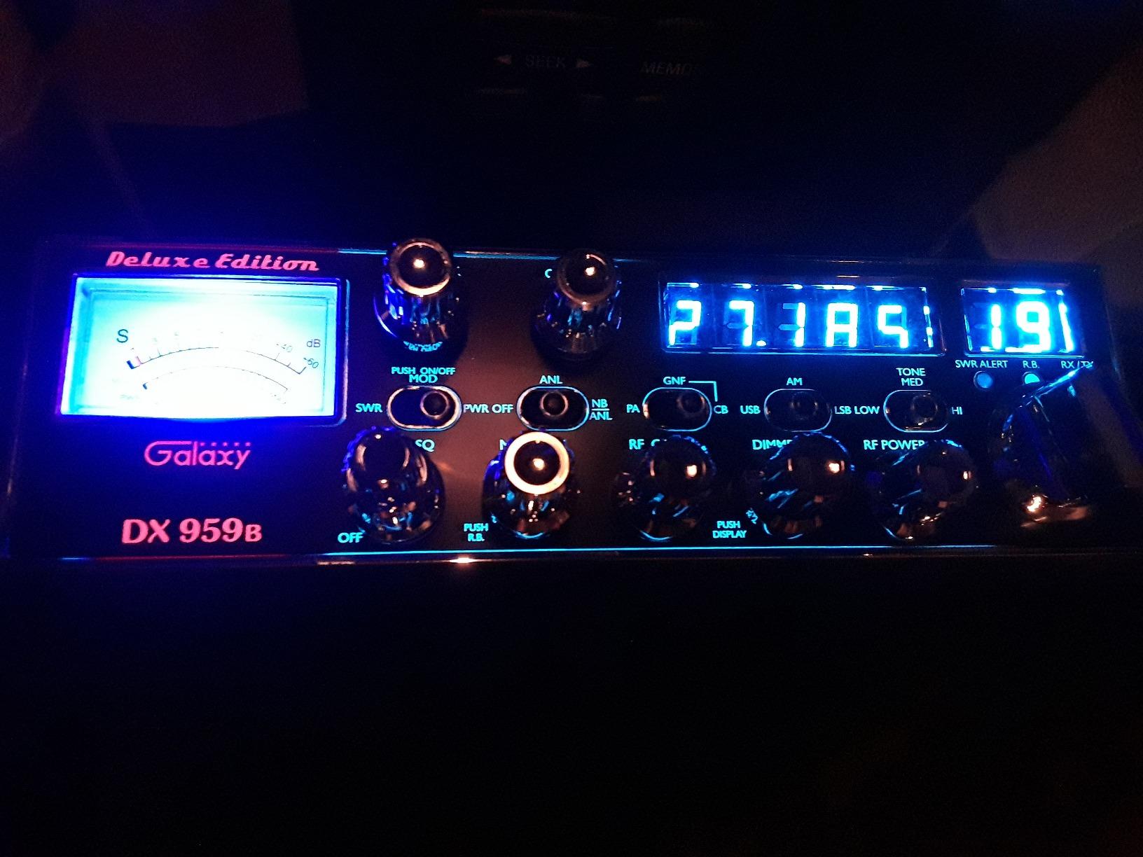$48/mo - Finance Galaxy DX-959B Mobile CB Radio with Blue Frequency and ...
