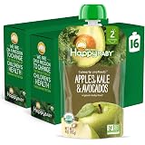 Amazon.com: Happy Baby Organics Stage 2 Baby Food Pouches, Gluten Free ...