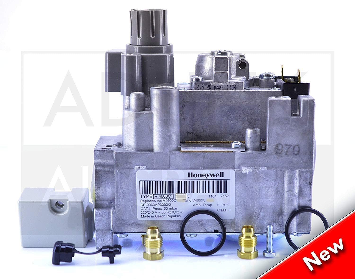 BAXI BERMUDA 25/1 & 401 BACK BOILER GAS VALVE 062623: Amazon.co.uk: DIY ...