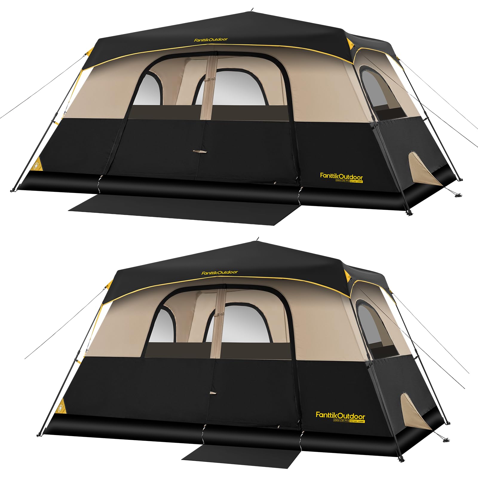 FanttikOutdoor Zeta C10 Pro & Zeta C6 Pro Max Instant Cabin Tent 6 ...