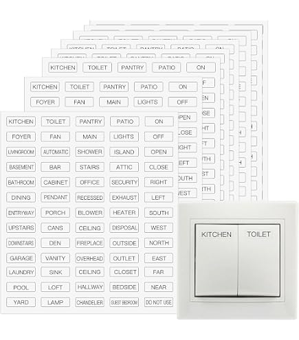 GFCI Protected Labels 200 PCS GFCI Protected - Clear Electrical Safety ...