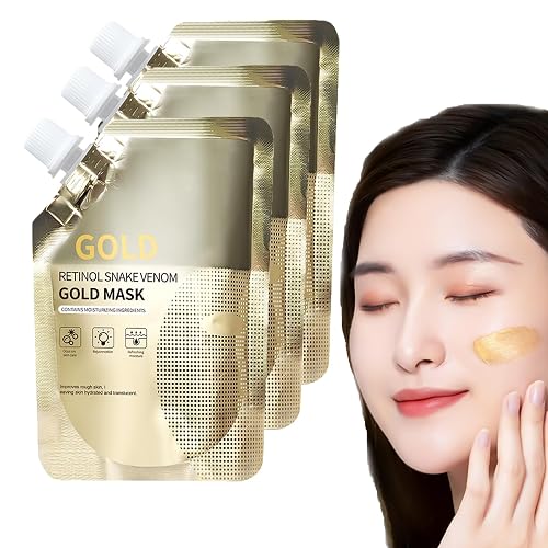 Retinol Snake Venom Gold Mask, Retinol Snake Venom Peptide Gold Mask ...