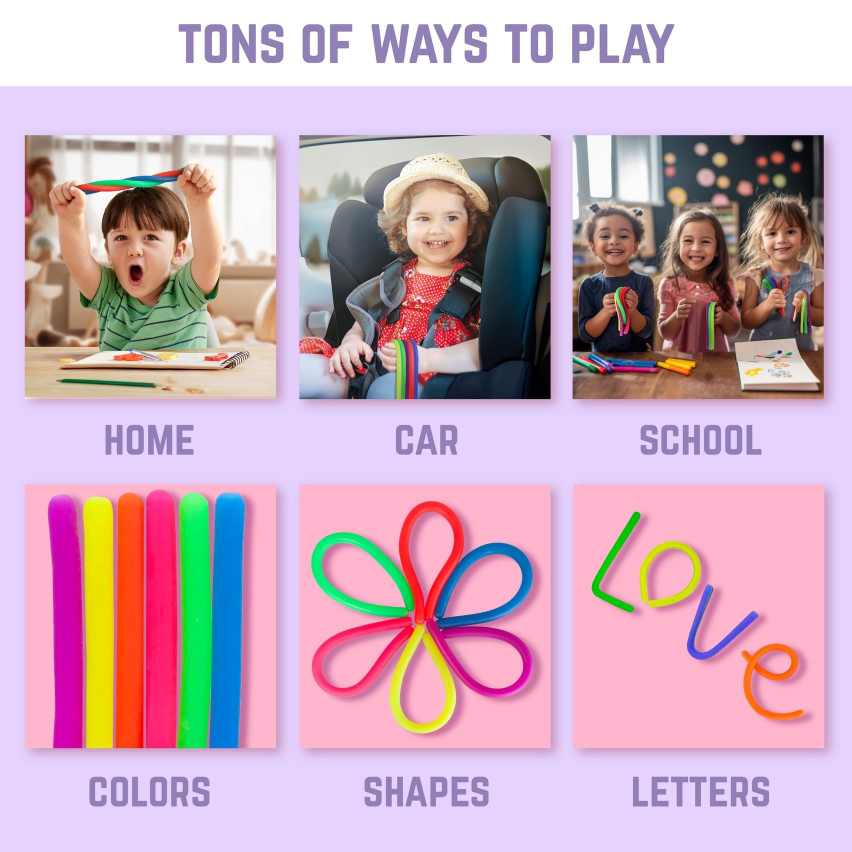 Mua BUNMO Stretchy Strings | Sensory Toys for Toddlers 1-3 ...