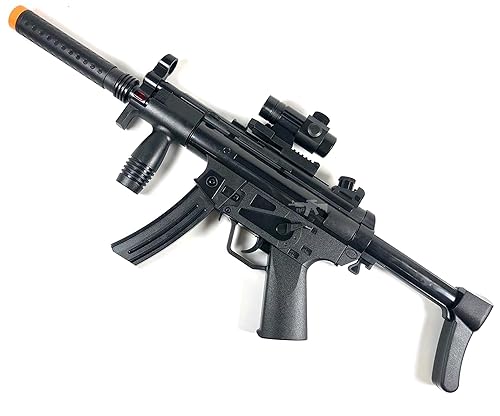A&N Battery Operated Combat Electric MP5 Toy Gun with Light Sound and ...