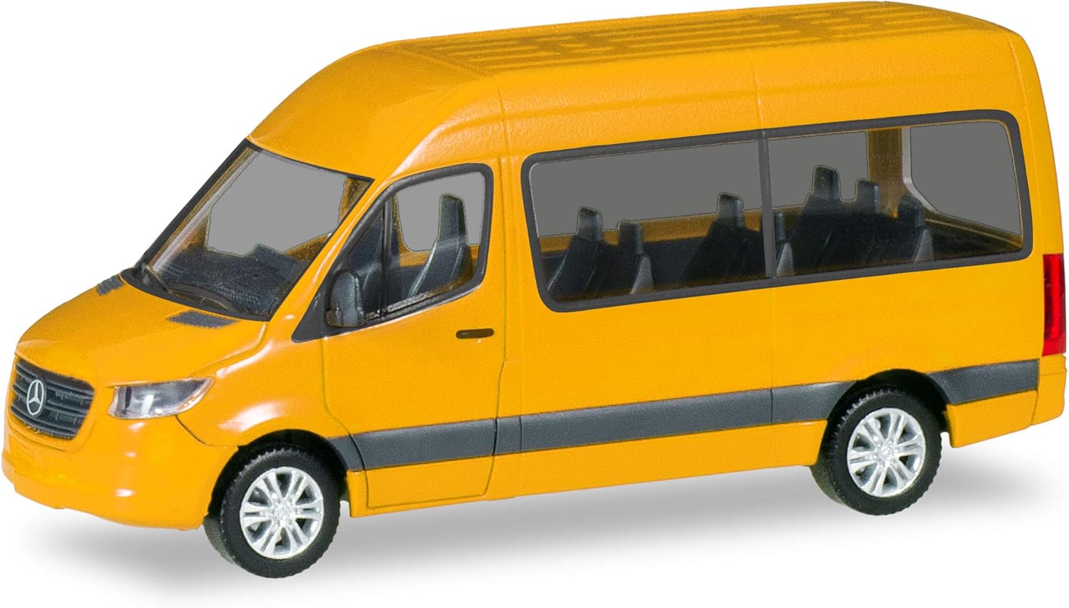 Herpa 093804-002 Mercedes-Benz Bus HD, Traffic Yellow, Sprinter Mini ...