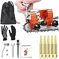 Amazon.com : Chainsaw Sharpener Jig, Chain Saw Sharpener Tool, Hand ...