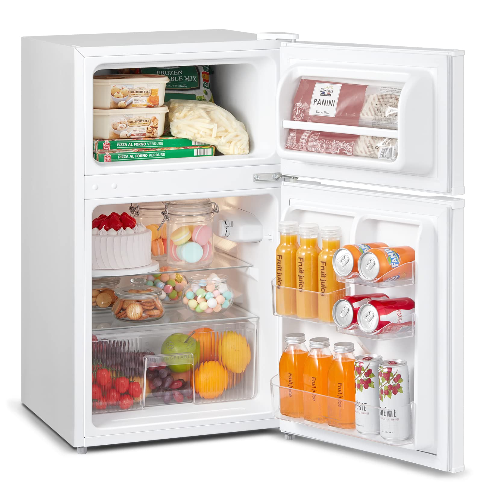 Mua COMFEE' RCT87WH1(E) Under Counter Fridge Freezer, 87L Small Fridge ...