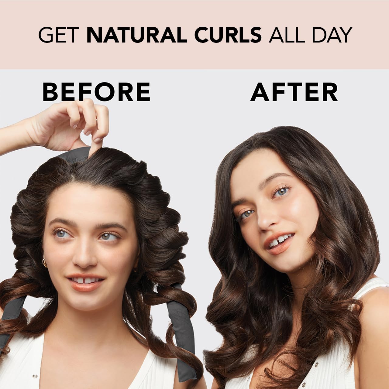 Mua Kitsch Satin Heatless Curling Set - Heatless Hair Curler To Sleep ...