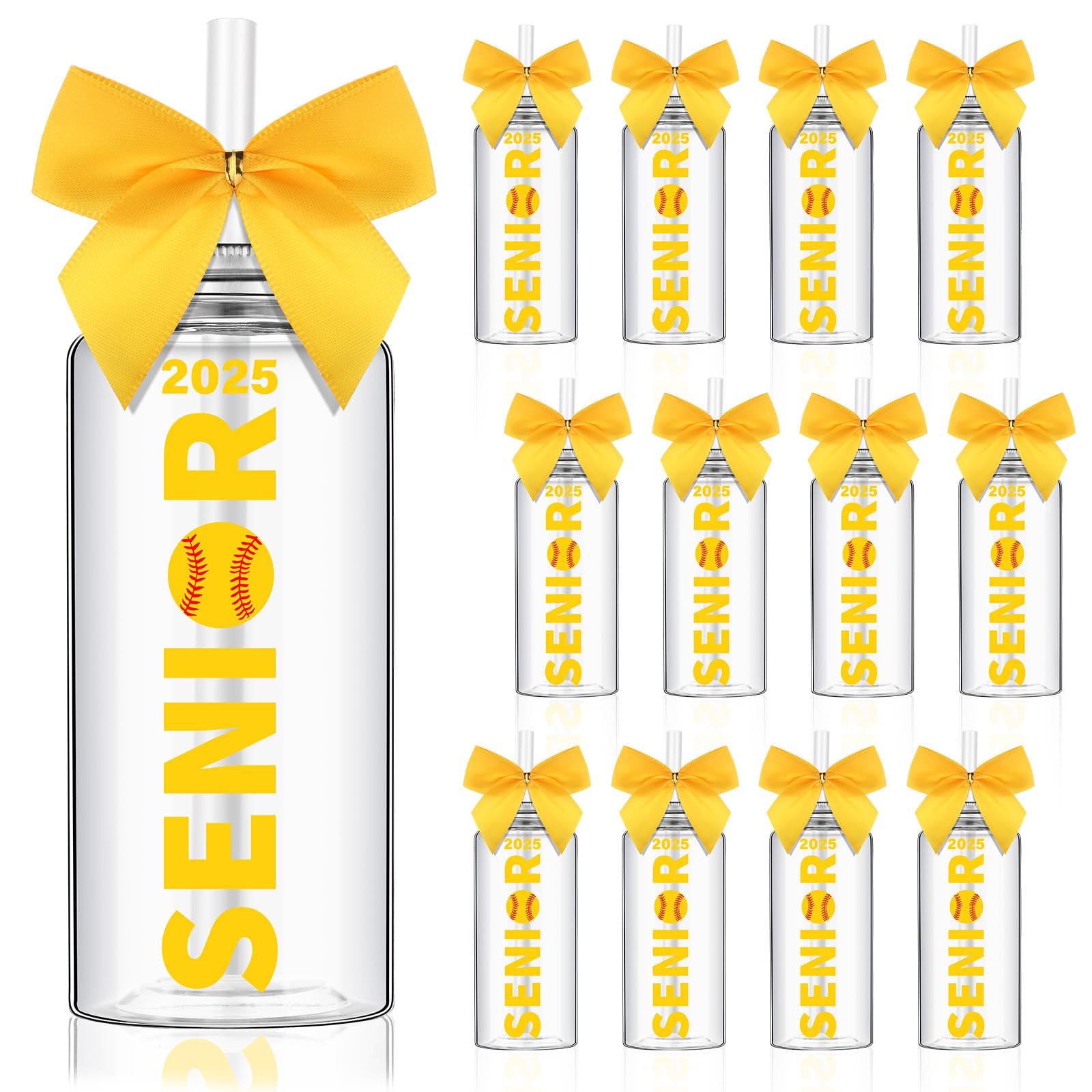 Skylety 12 Pack Softball 2025 Senior Night Gifts Softball Tumbler Cups ...