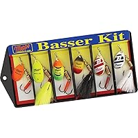 Amazon.com : Mepps KHB3A #2 & #3 Aglia Assortment Basser Kit ...