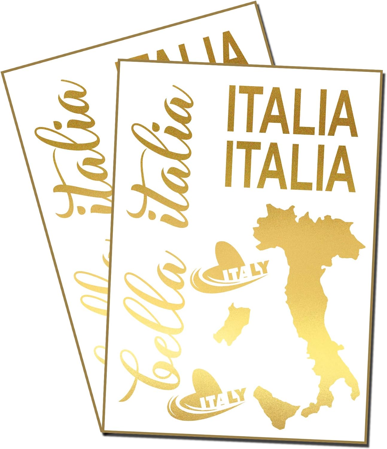 Finest Folia Bella Italia Aufkleber Set Italien für Auto Bus Wohnwagen ...