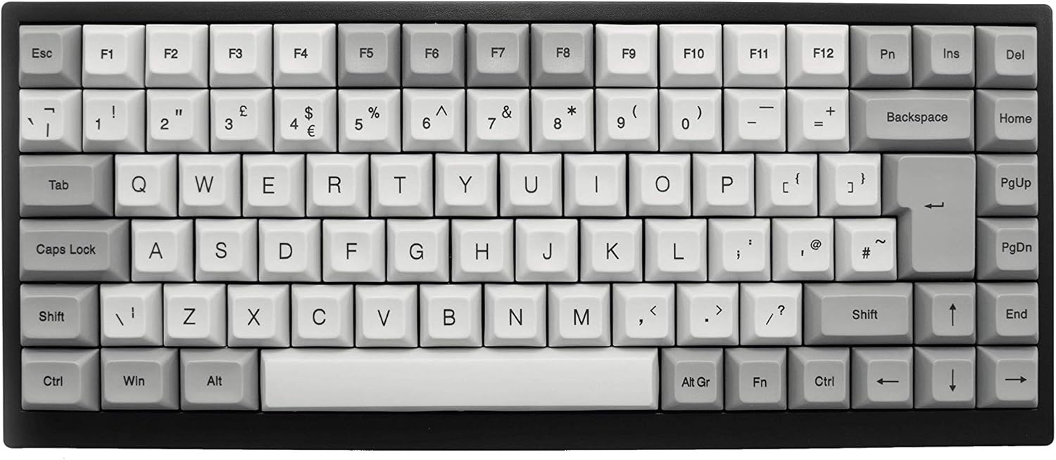 Vortexgear Tab 75 Bluetooth/USB Speed Silver Cherry MX Switch ISO UK Layout Keyboard – BigaMart