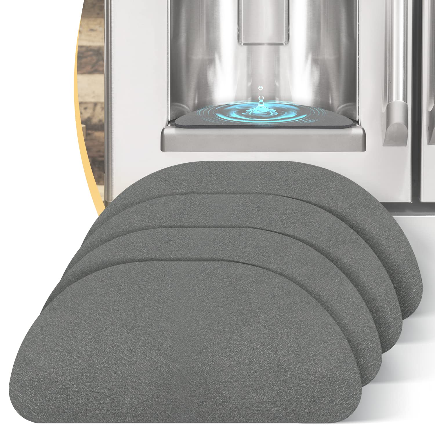 LOPNUR Refrigerator Drip Tray, Refrigerator Drip Catcher For Water Tray ...