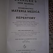 Buy Boericke's New Manual of Homeopathic Materia Medica with Repertory ...