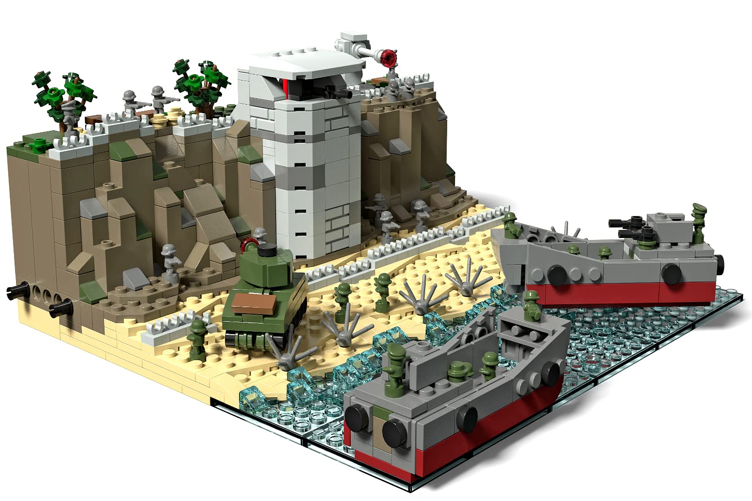 POCO DIVO Omaha Beach D-Day Normandy Landings WWII Collection Standard ...